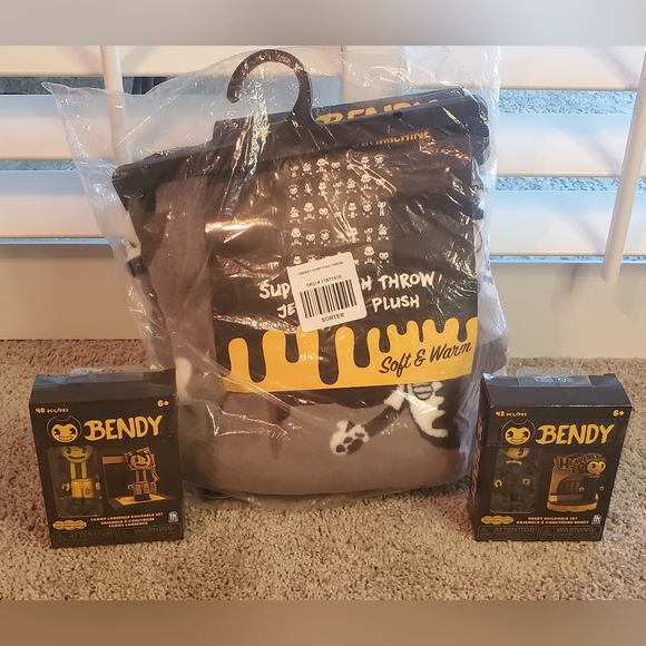 Phatmojo | Toys | New Bendy Blanket And Buildable Sets Sammy Lawrance ...